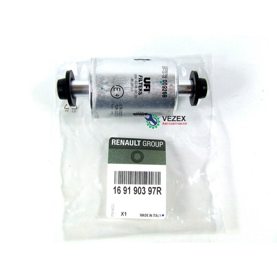 RENAULT 169190397R фильтр топливный 169190397R