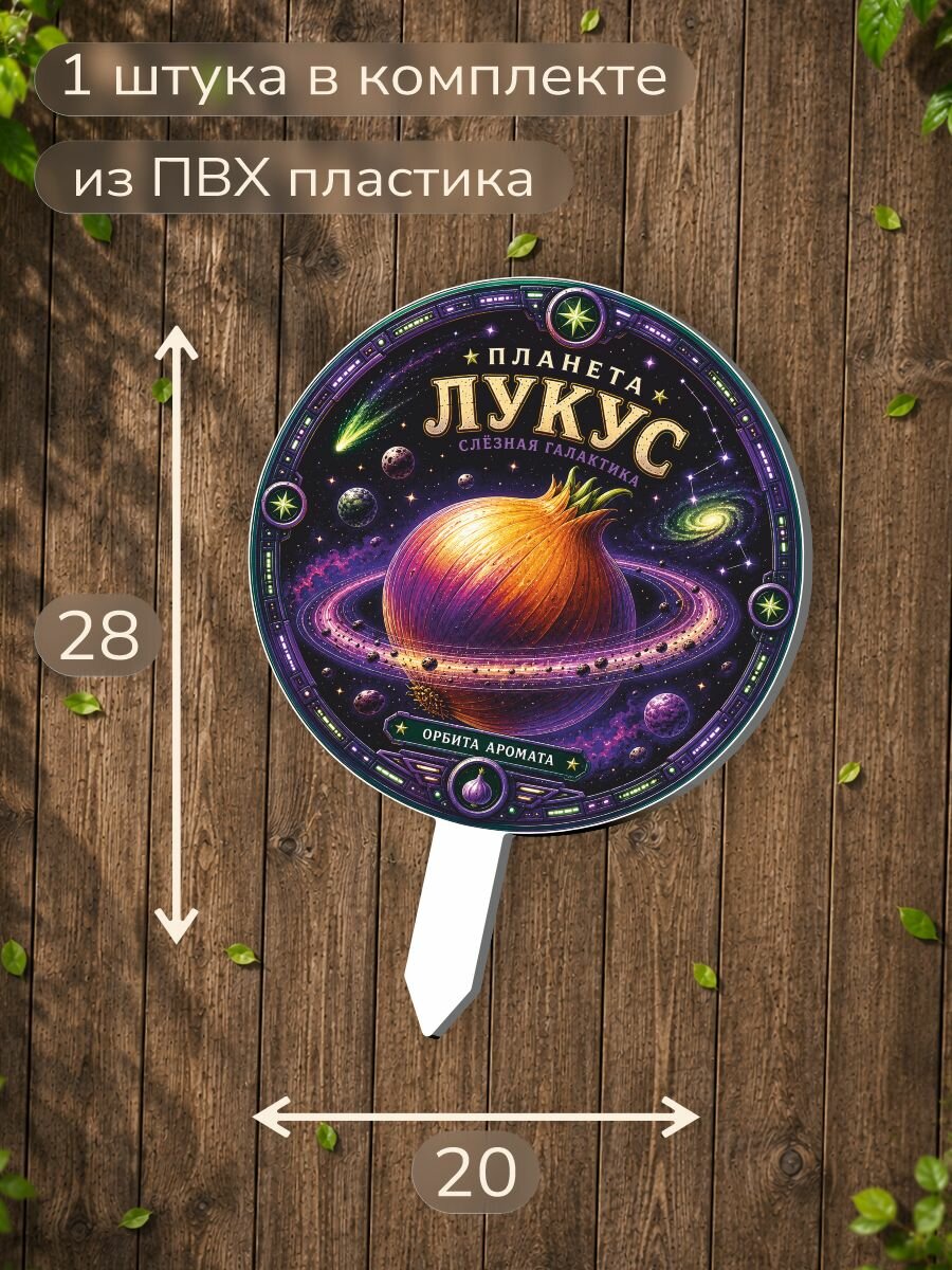 Фигурки для сада Лук - Овощ — фото 1