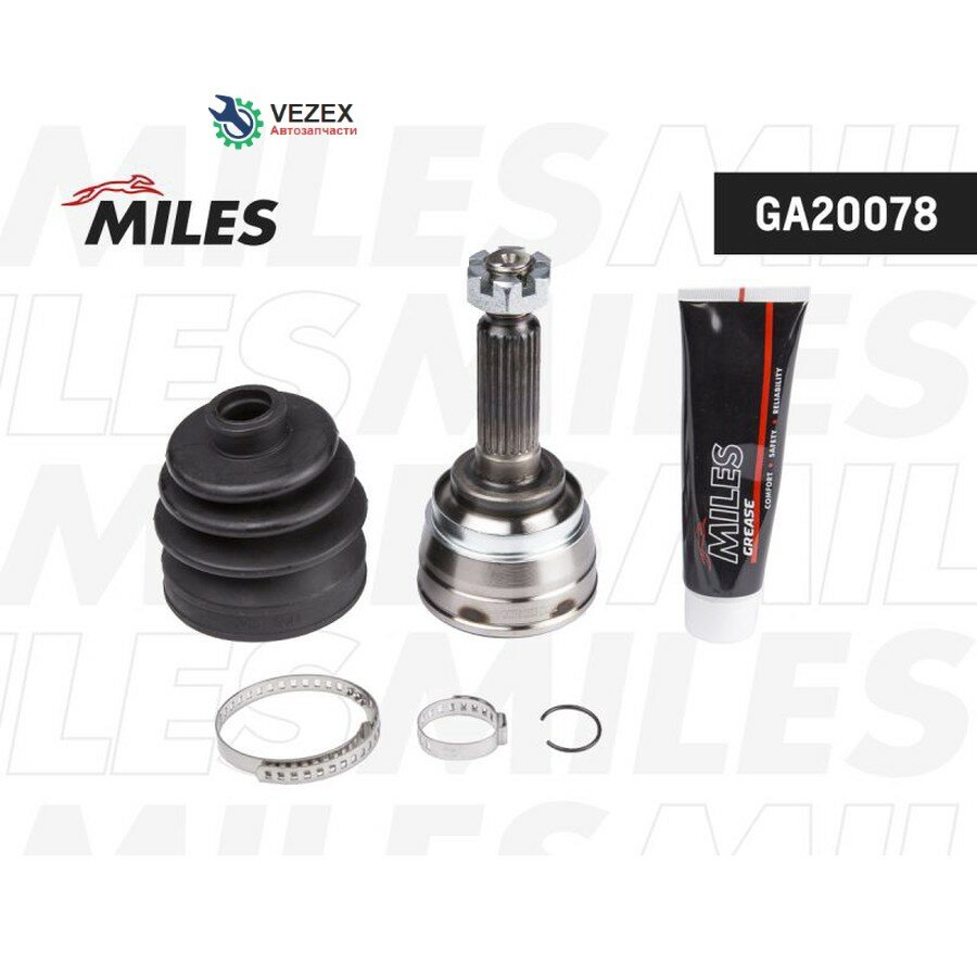 MILES GA20078 ШРУС наружный DAEWOO MATIZ 0.8 95- (GSP 812031) GA20078