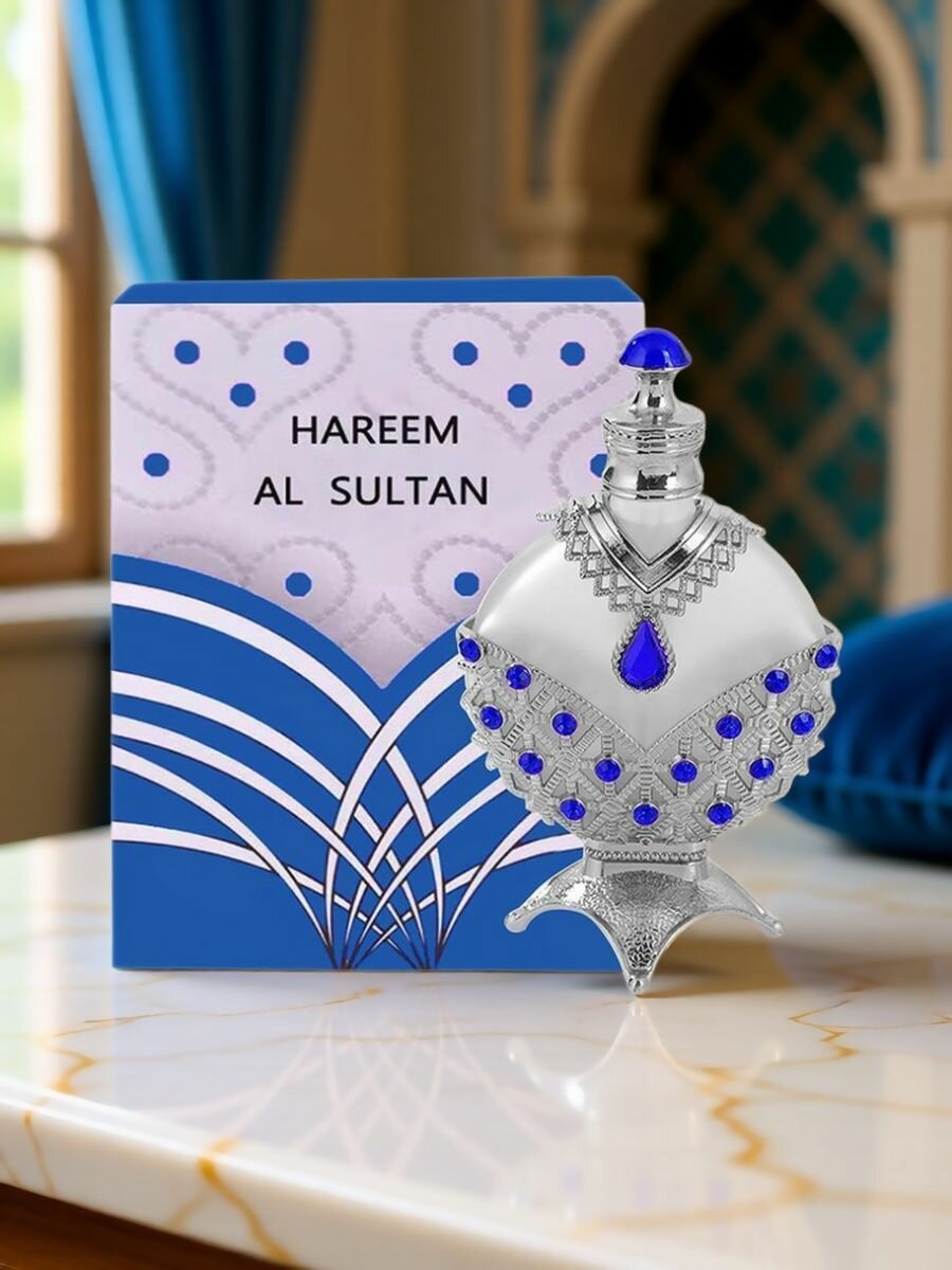 Масляные духи Khadlaj Hareem al Sultan Blue - 35мл / Духи женские /
