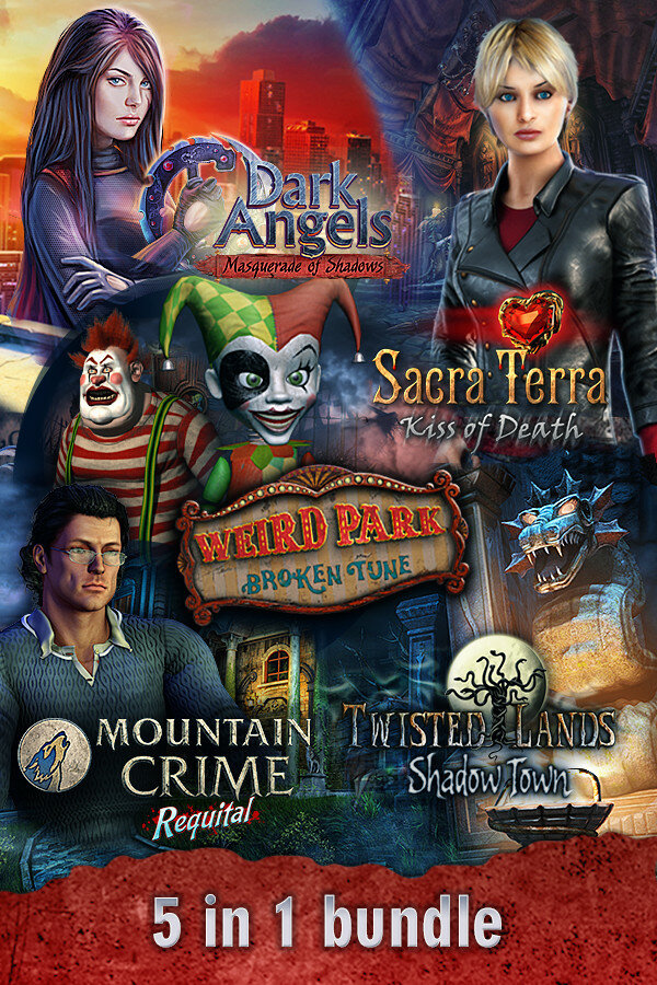 Hidden Object Bundle 5 in 1, Все страны