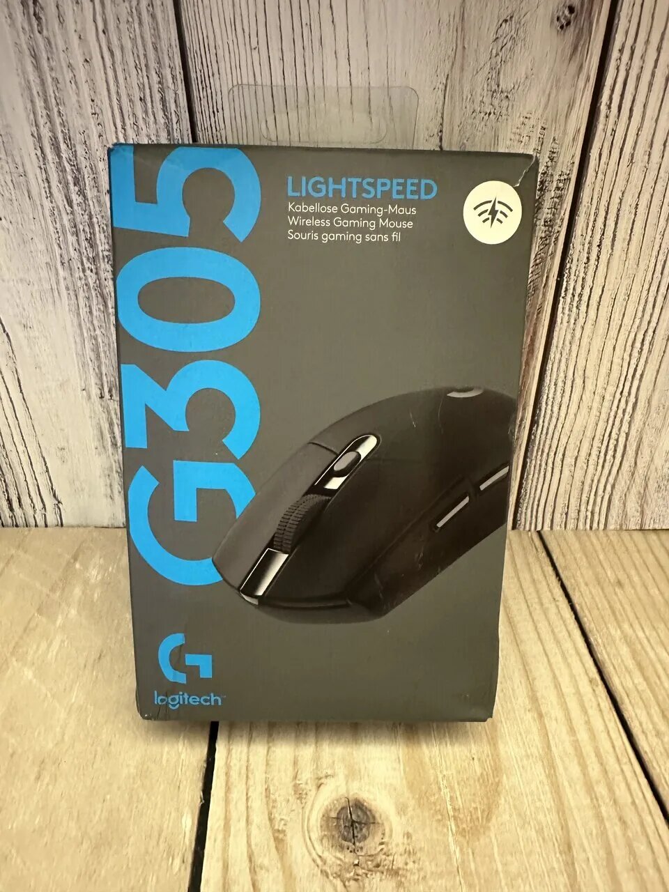 Беспроводная игровая мышь Logitech G G305/G304 Lightspeed, черный