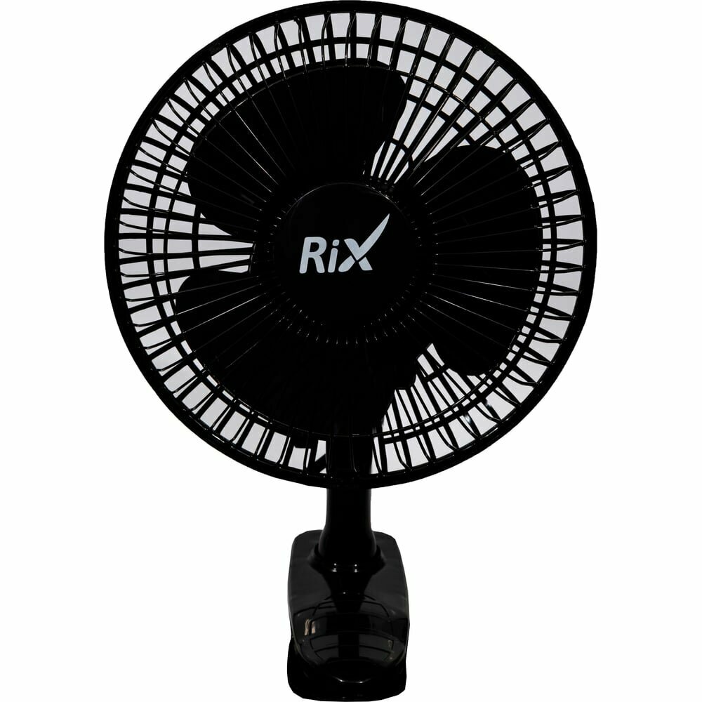 Настольный бытовой вентилятор RIX RDF-1500WB Black 49791
