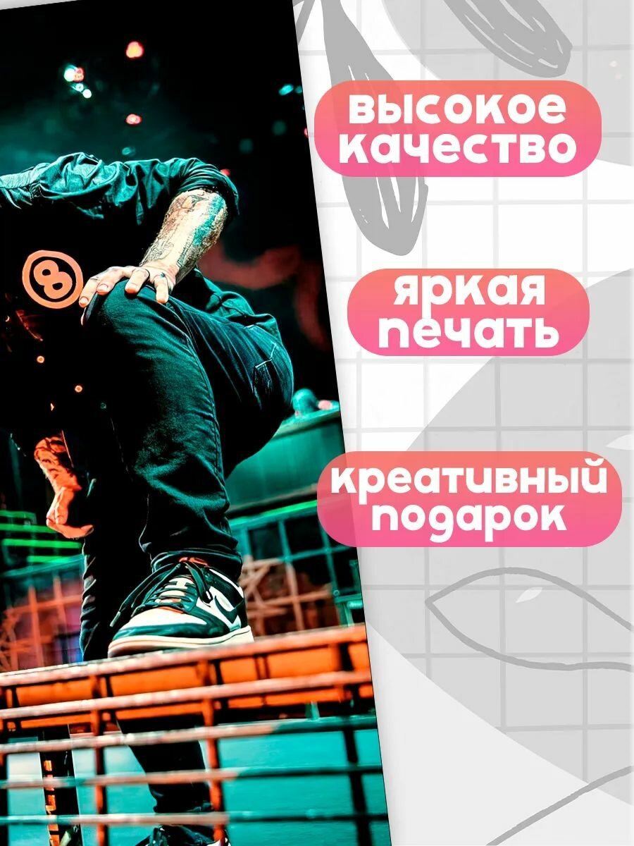 Постеры на стену Slipknot , плакат 1шт, А2 размер. — фото 1