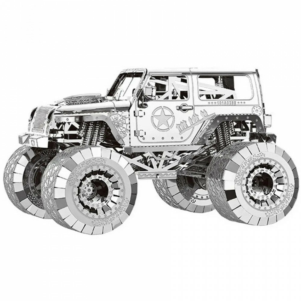 Конструктор 3D из металла, Машина Джип (Jeep)