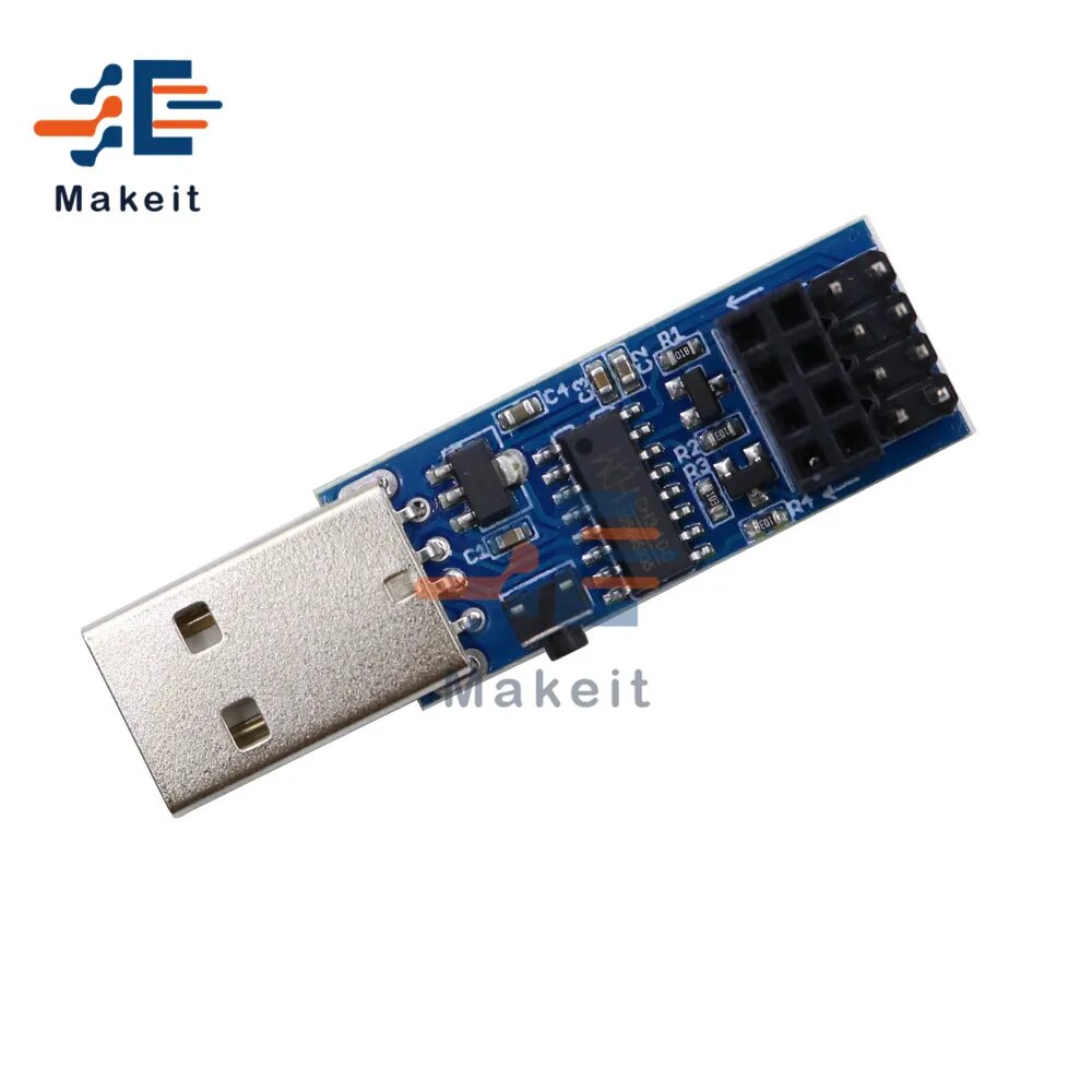 Программер CH340 CH340C для ESP8266 diymore Темно-синий, CH340C ESP-01