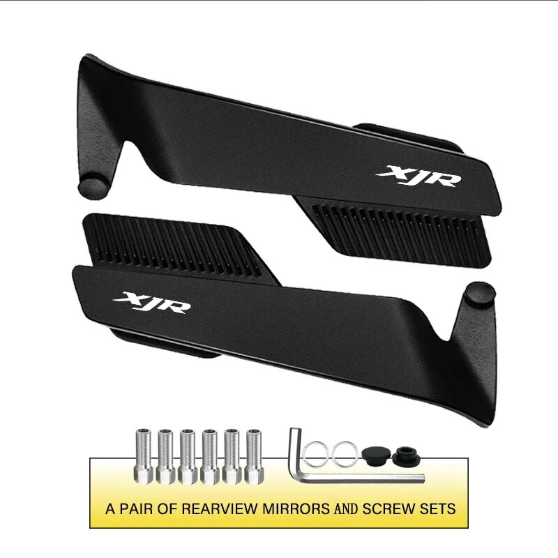 Сертифицированное трековое широкоугольное зеркало заднего вида для мотоцикла с фиксированным ветровым крылом для YAMAHA XJR1300 XJR1200 XJ6N XJR300 XJR 1300 1200