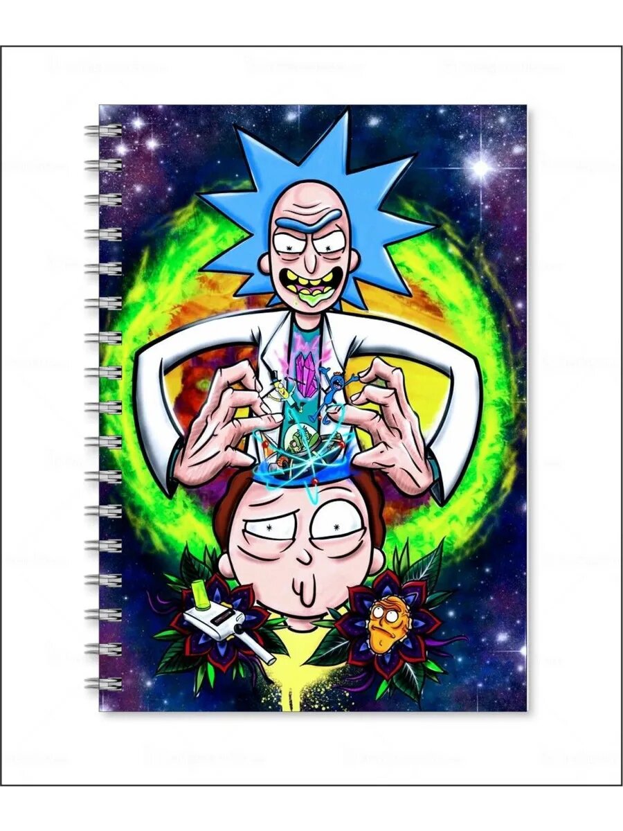 Тетрадь Рик и Морти - Rick and Morty