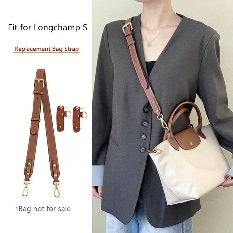 Плечевой ремень для сумки Longchamp S с короткой ручкой, сумка через плечо, Wide paper set