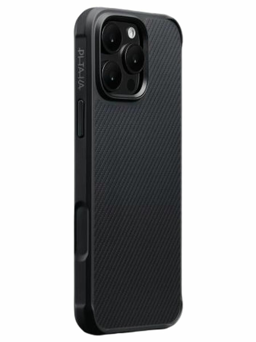Противоударный чехол Pitaka Aramid ProGuard Case для iPhone 16 Pro, черный