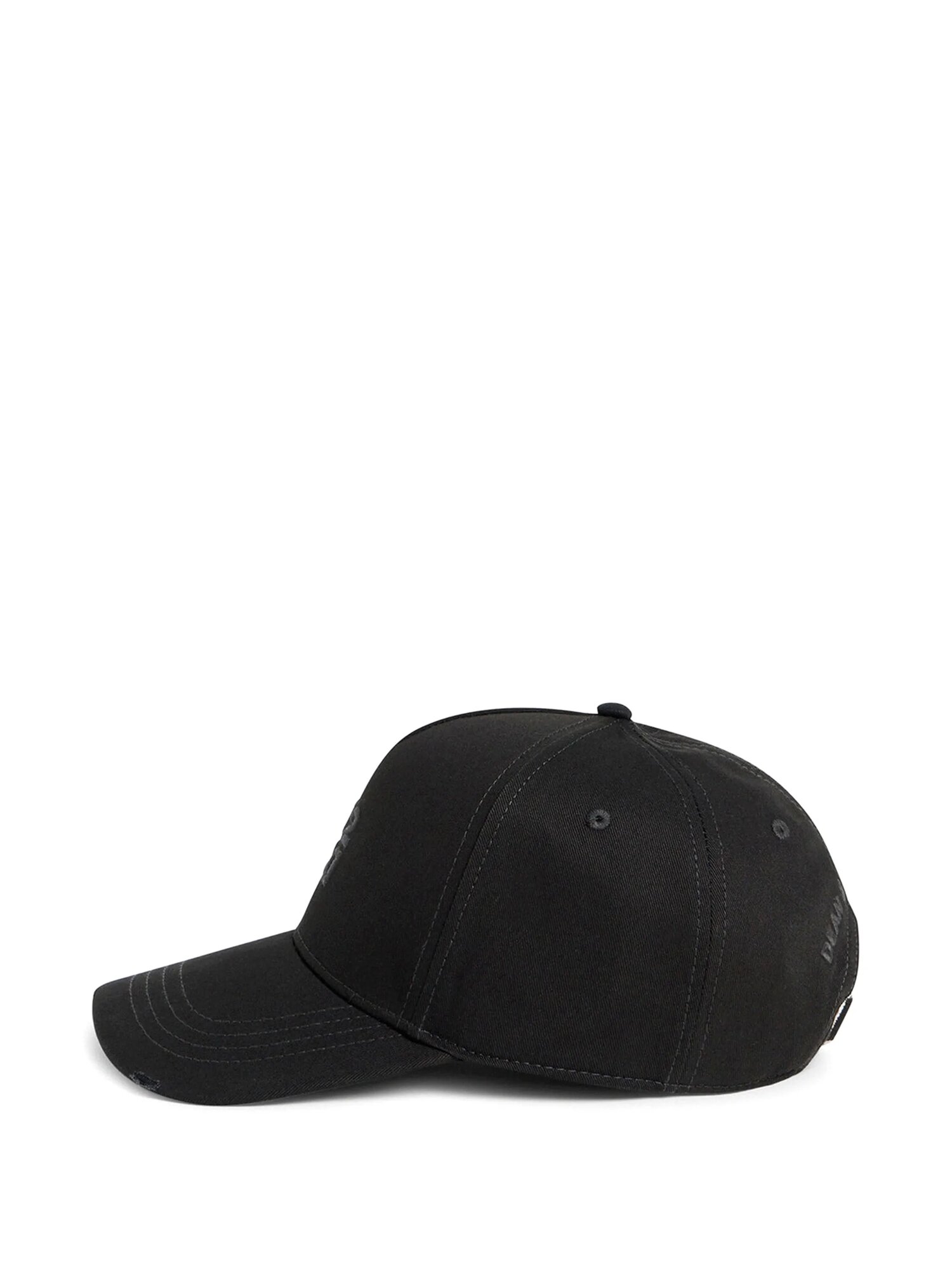 Кепка DSQUARED2 D2 Upside Down baseball cap для мальчиков, размер OneSize, черный — фото 1