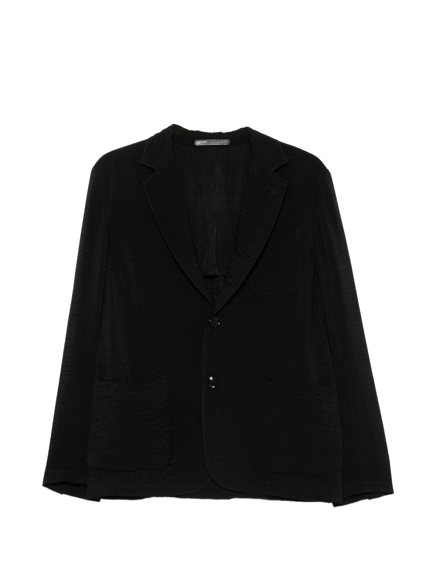 Куртка Textured single-breasted blazer