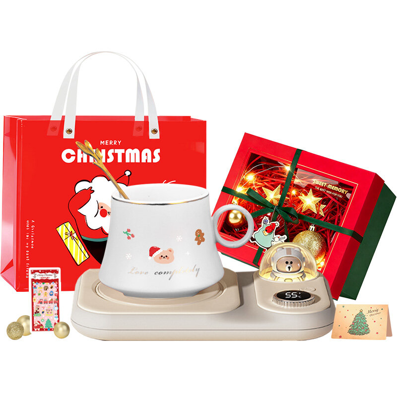 Электрические кружки CHIELYUAL, bp618 coffee+glass cup[love heart box]