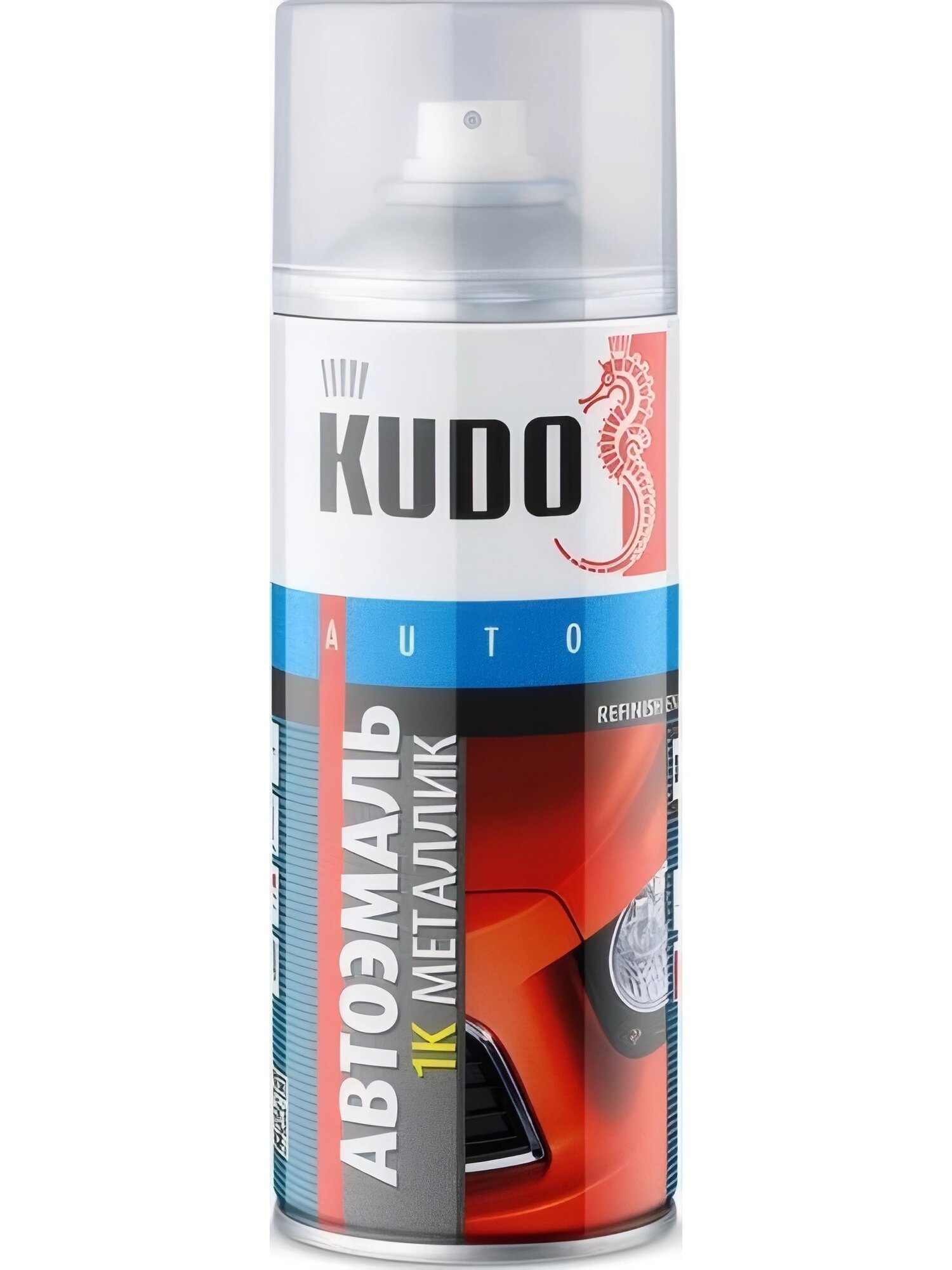 Эмаль аэрозольная KUDO KU-41602 Авантюрин 602 металлик 520 мл