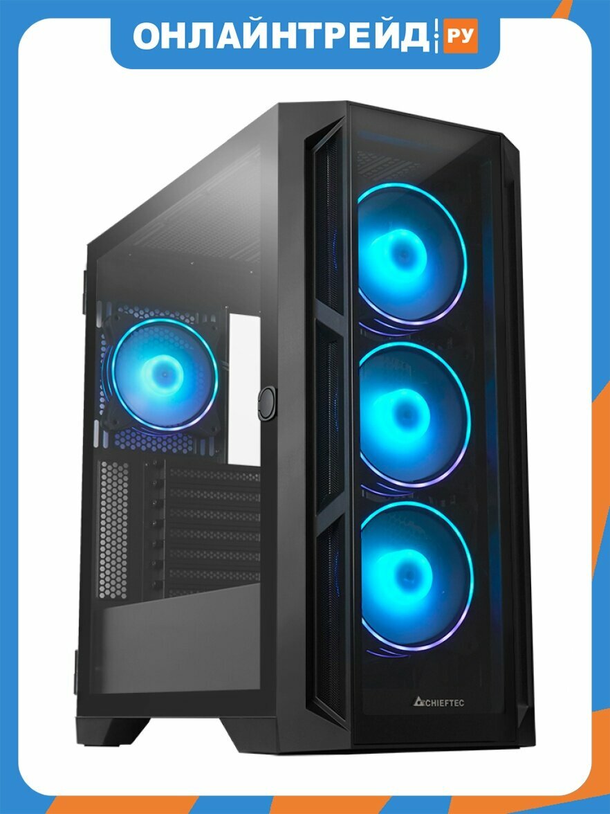 Корпус Chieftec Apex черный (GA-01B-TG-OP)