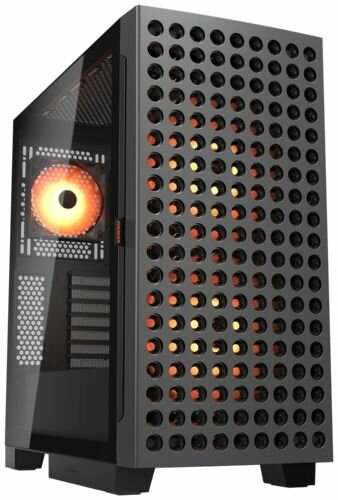 Компьютерный корпус Cougar Airface ECO RGB (AIRFACE ECO RGB) черный - Midi Tower, SSI CEB, USB 3.2 Gen 1 Type-A, USB 3.2 Gen 1 Type-C
