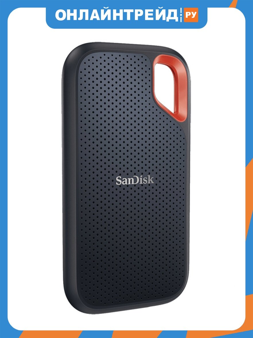 Внешний SSD диск Sandisk Extreme 4.0 TB USB 3.2 Black (SDSSDE61-4T00-G25)