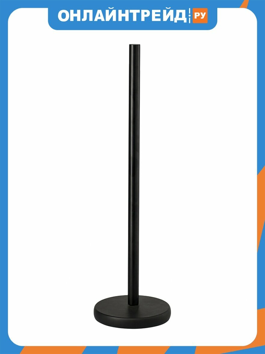 Держатель для туалетной бумаги Bergenson Bjorn Bath Slim полирезин, черный (BB0000943)