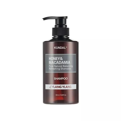 KUNDAL Шампунь Иланг-иланг Honey & Macadamia Shampoo Ylang Ylang, 500 мл