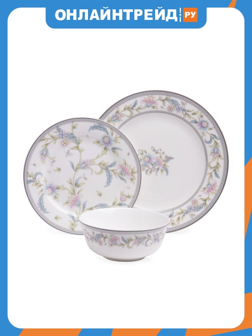 Набор посуды обеденной Lefard "Garden" 4 персоны, 12 пр. (440-324)