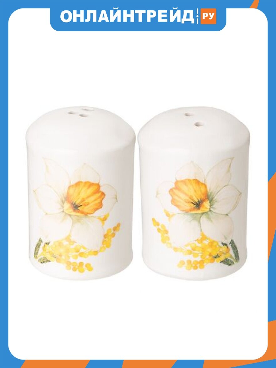 Набор для специй Agness "sunday" 2 пр. 4,5х6,5 см (358-2194)