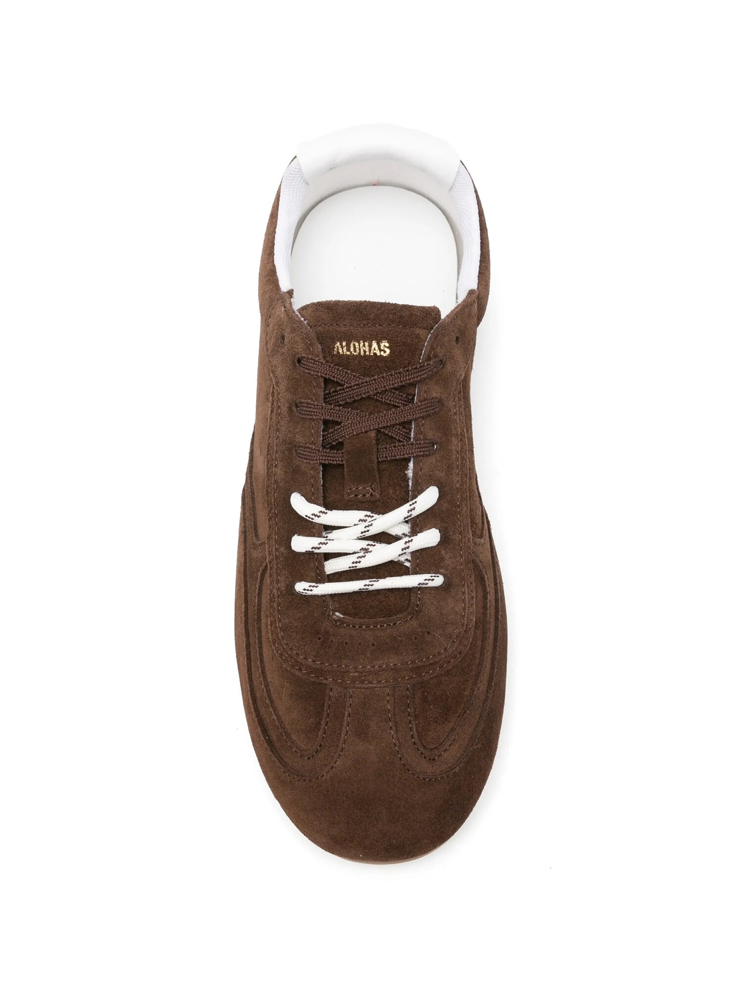 Кроссовки Alohas TB24 panelled sneakers, размер 41, коричневый/серый/оранжевый — фото 1