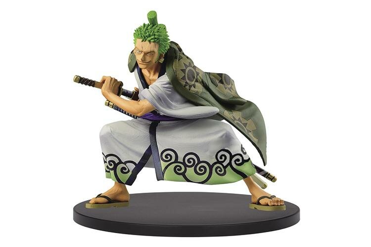 Фигурка унисекс BANPRESTO Roronoa Zoro One Piece Glass Factory, Zoro