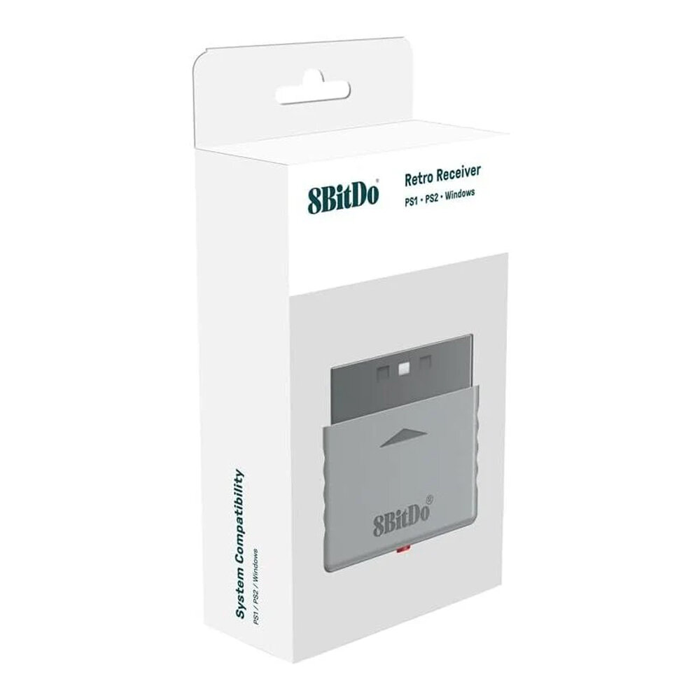 Адаптер для беспроводных геймпадов (PS4, PS5, Xbox, Switch) 8BitDo для PS1 / PS2 / Windows 10/11