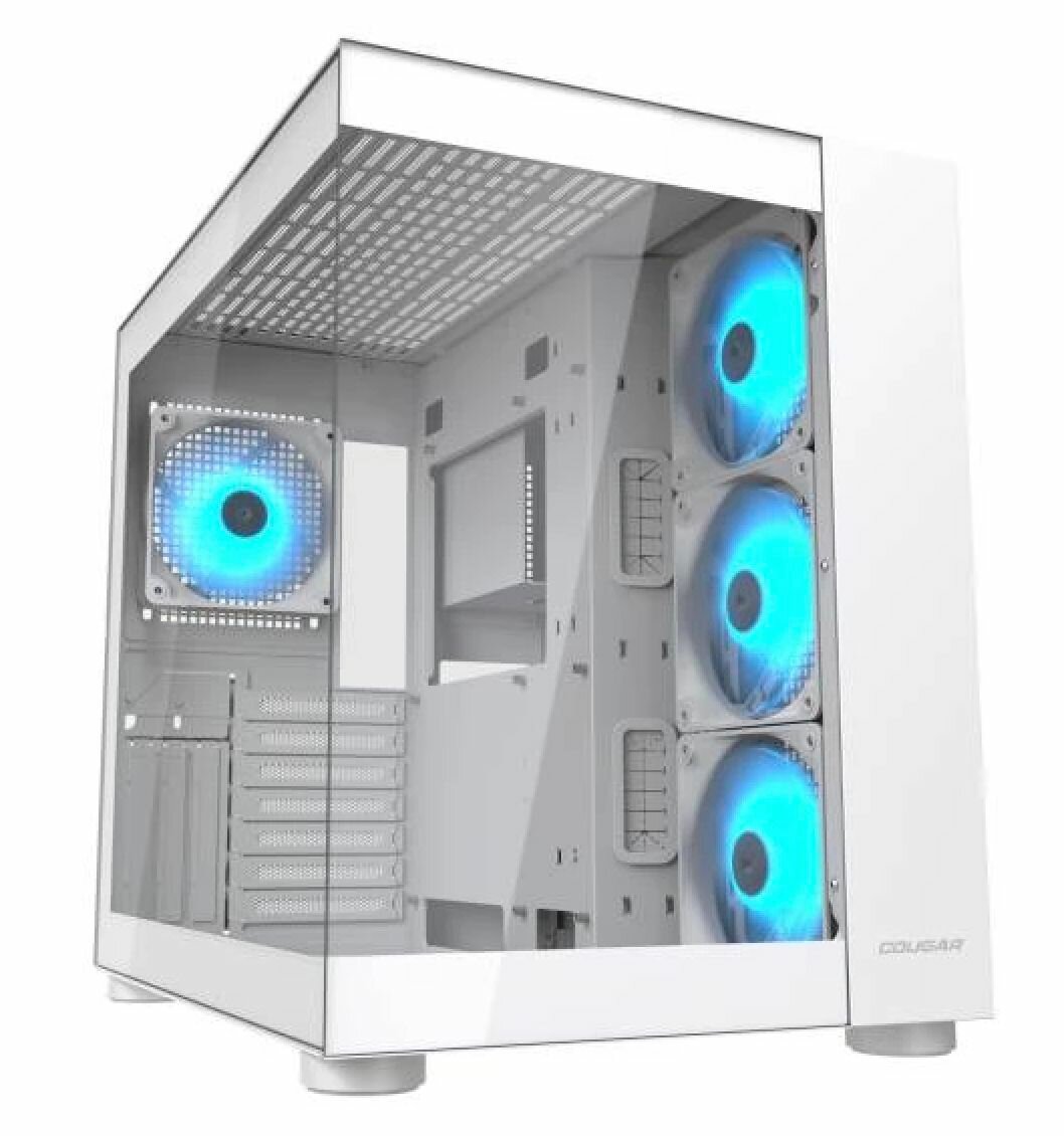 Корпус Cougar Mid-Tower, белый, 1 шт.