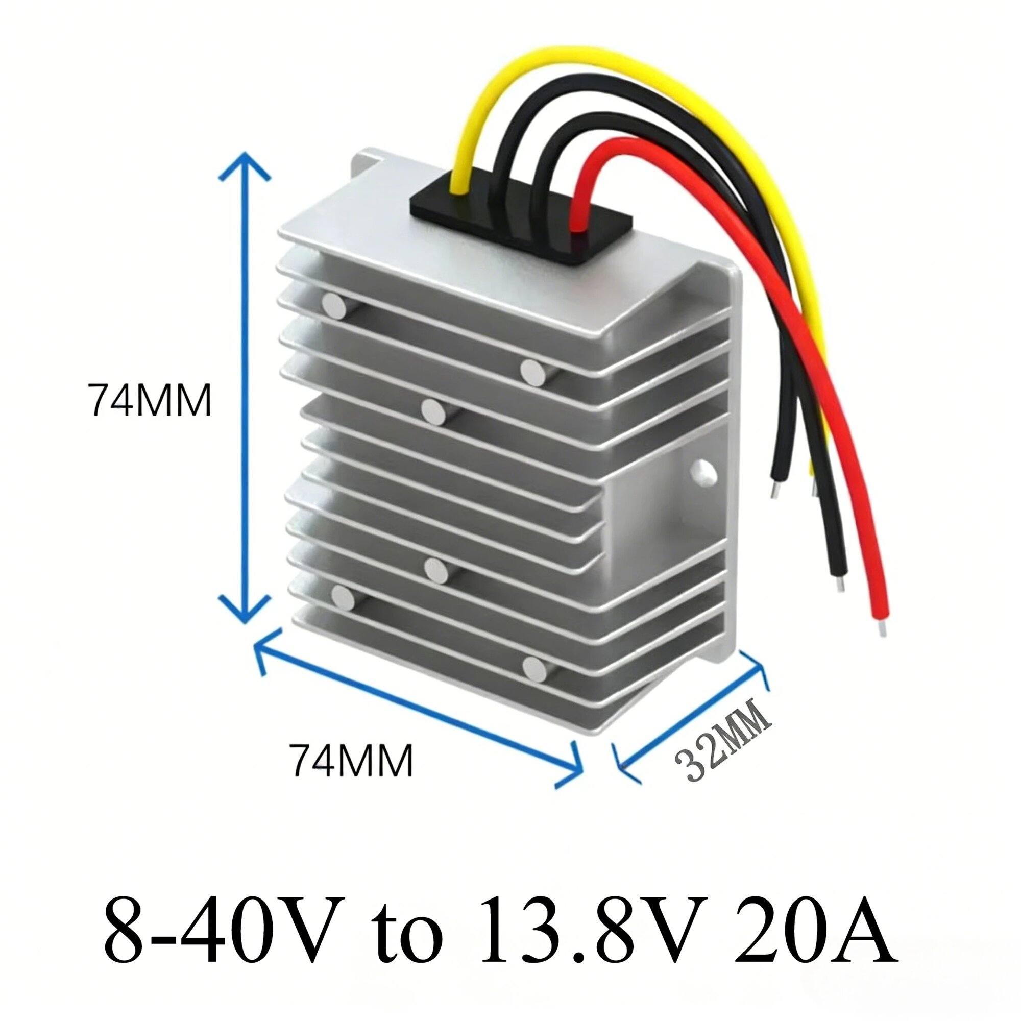 DC-DC стабилизатор напряжения 8-40V to 13.8V 20A