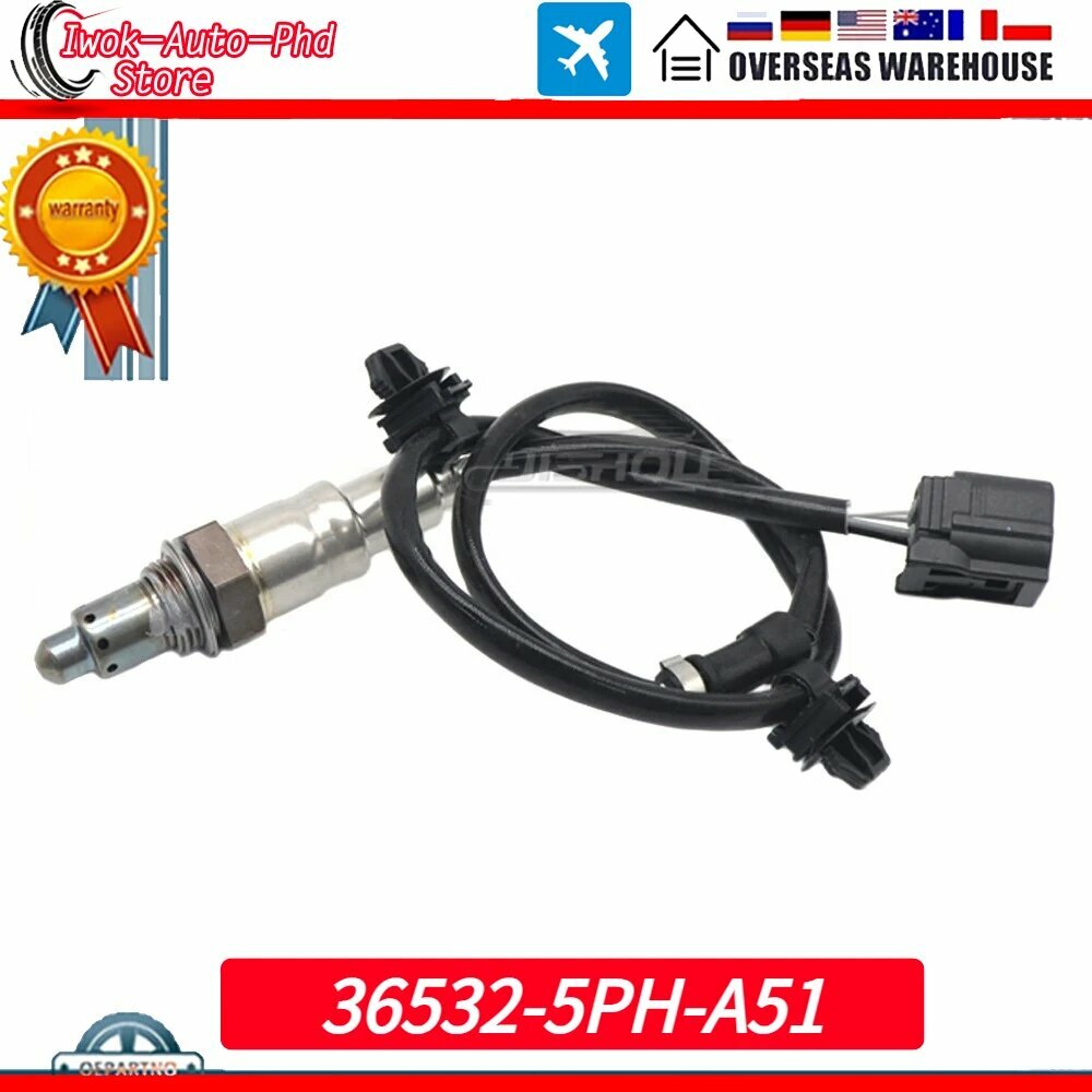 Новый Задний датчик кислорода (лямбда-зонд) O2 36532-5PH-A51 365325PHA51 для Honda CR-V 2.4 2017 2018 2019
