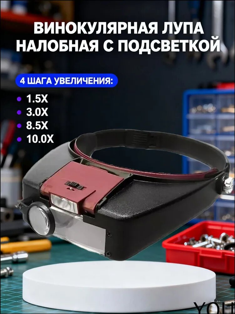Лупа, диаметр: 120 мм