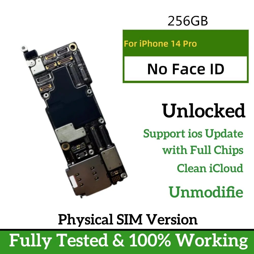 Материнская плата iPhone 14 Pro 256GB No Face ID, Unlocked