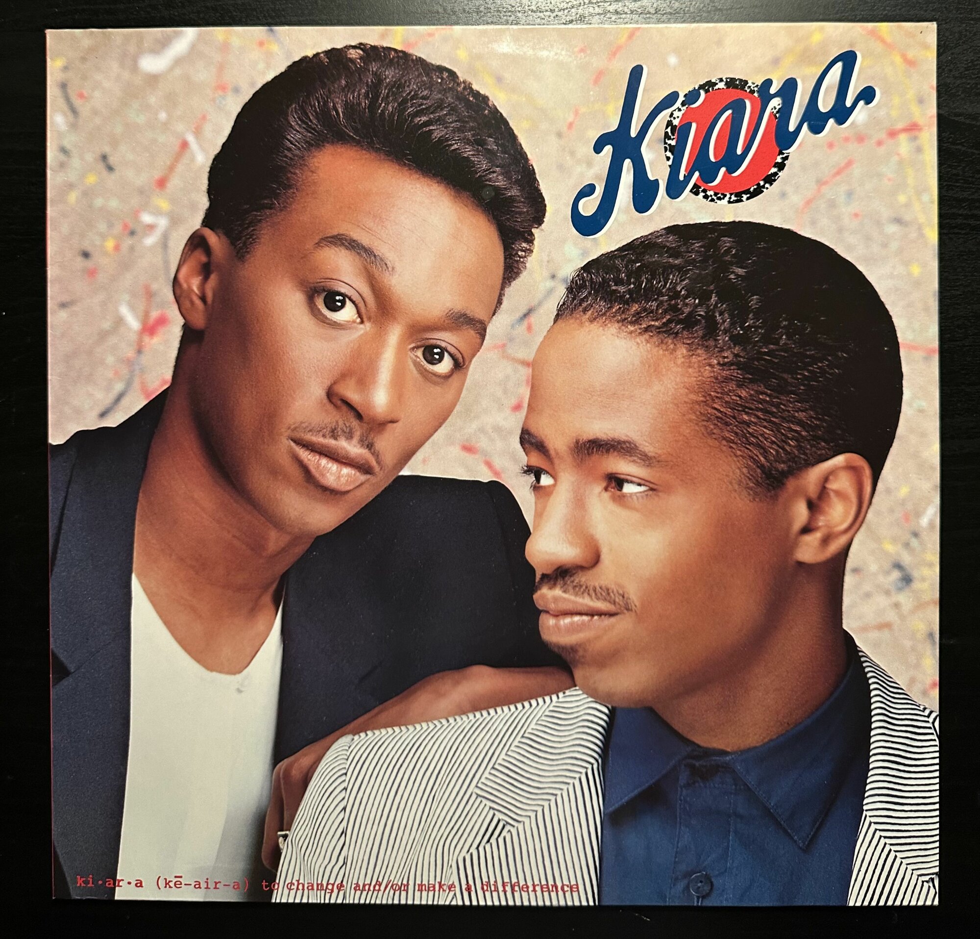 Виниловая пластинка Kiara To Change And/Or Make A Difference (Германия 1988г.)
