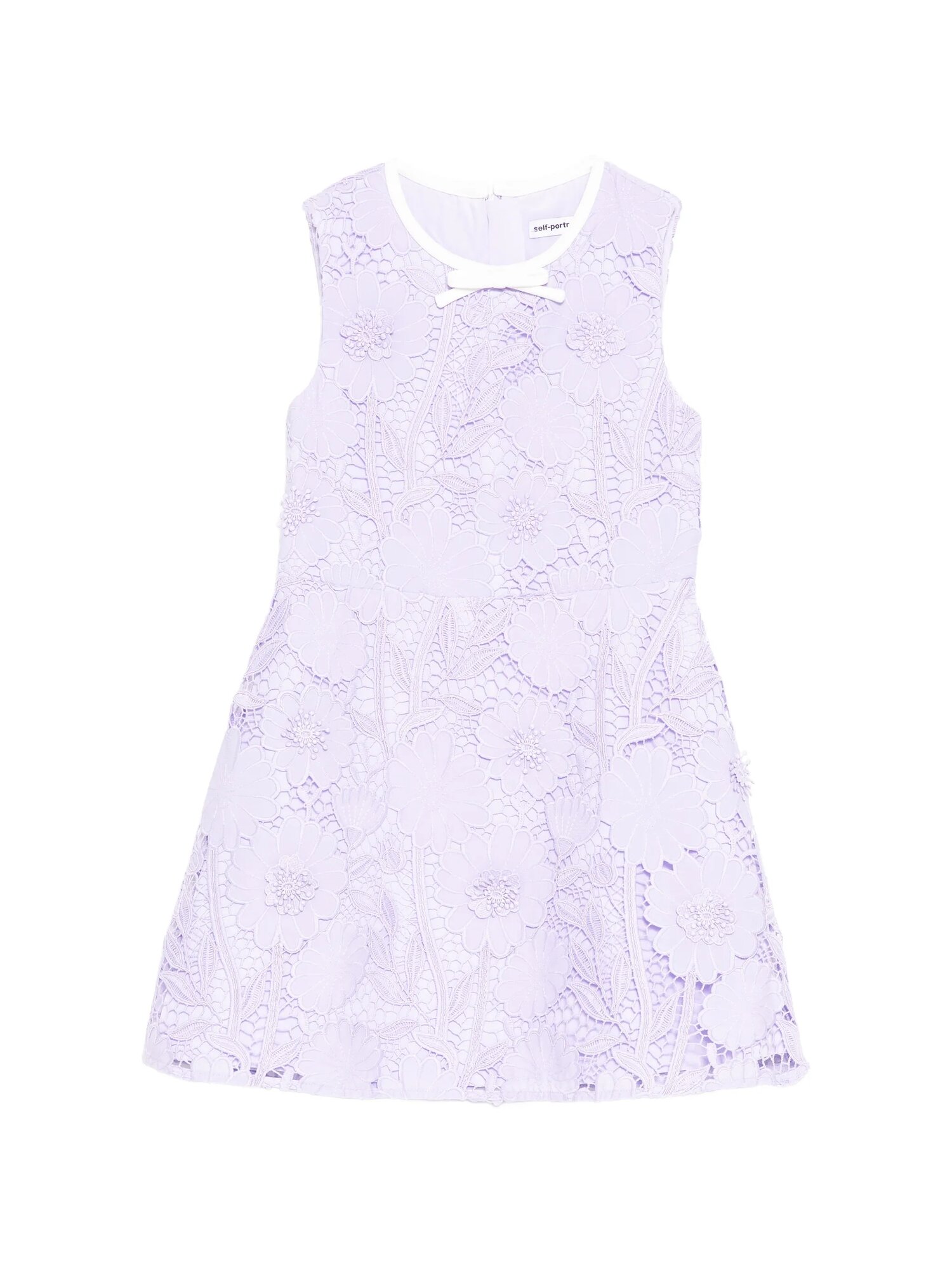 Платье Guipure-lace bow-detail dress