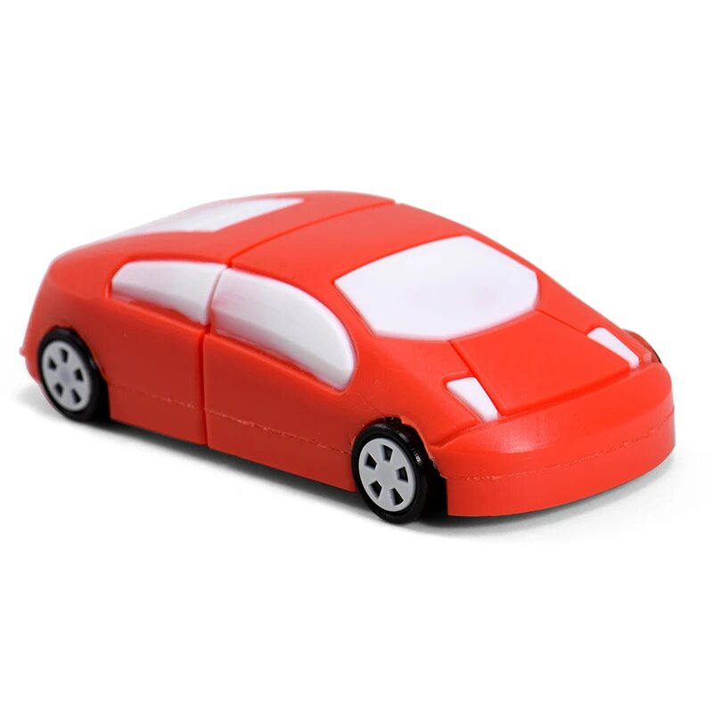 JASTER USB-флешка мультяшный автомобиль 64 ГБ 4GB, Red