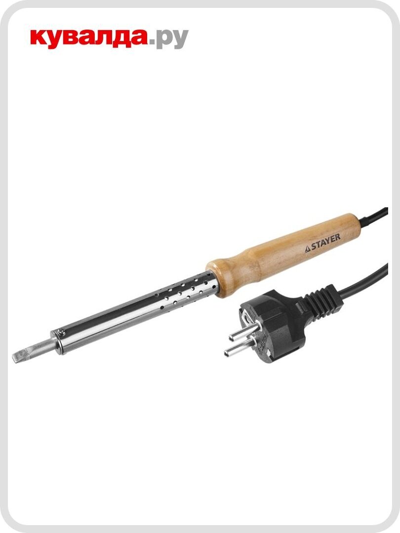 Электропаяльник STAYER "MASTER" MAXTerm 60 Вт 55310-60