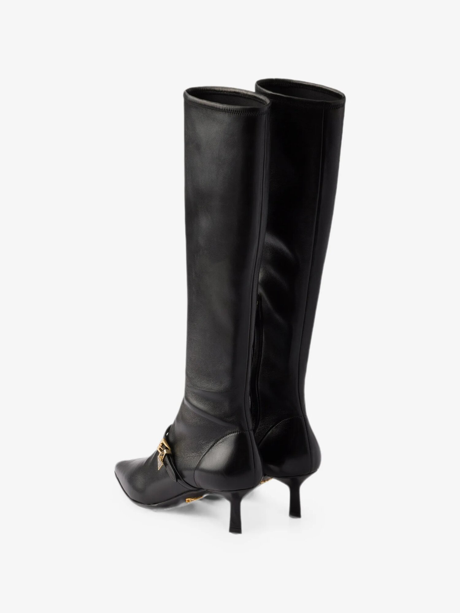 Ботинки Prada Stretch nappa leather boots, размер 39 EU — фото 1