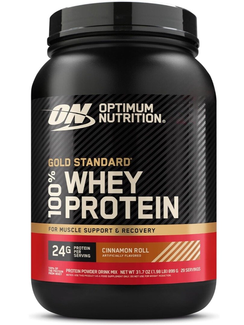 Сывороточный протеин Optimum Nutrition 100% Whey Gold Standard 899 г, Булочка с корицей