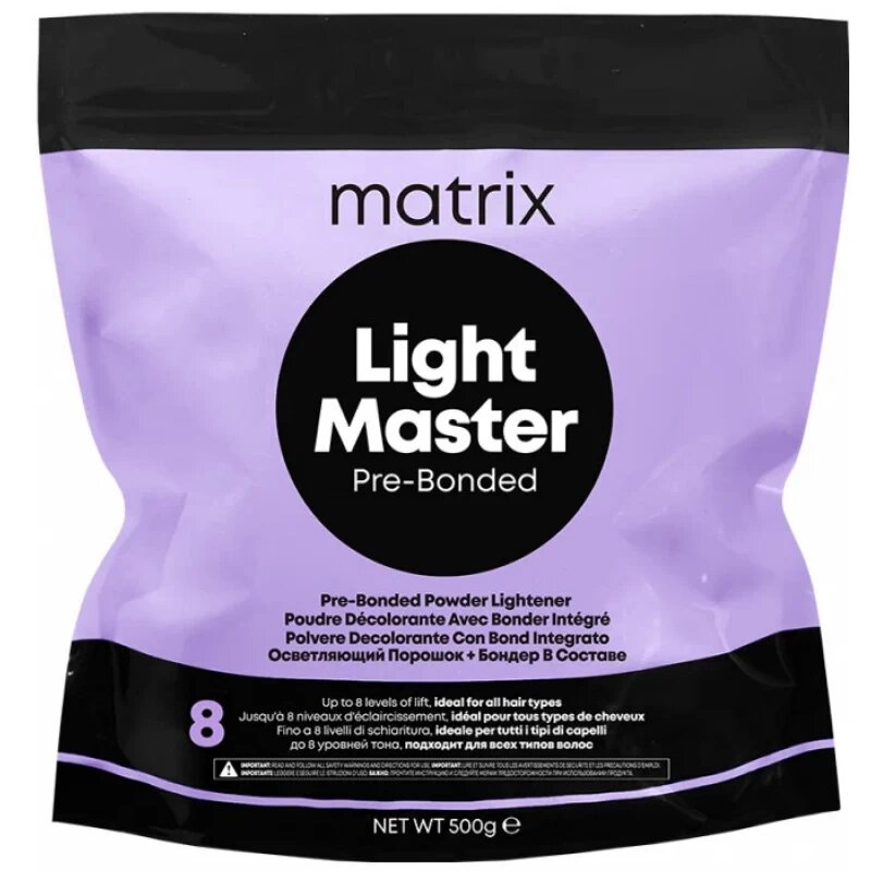 Matrix Light Master Bonder Inside - Обесцвечивающий порошок с защитным комплексом 500 гр (сиреневая упаковка)