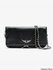 ZADIG&VOLTAIRE Женская сумка-мешок из кожи, Черная, Весна-лето 2026, 27x15x5 см