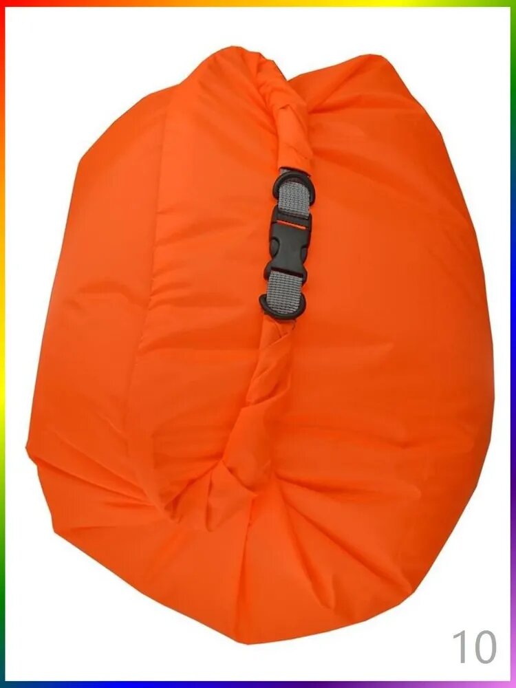 Гермомешок Taffeta 210 PU 5000, объем 70 л, оранжевый, нейлон, водонепроницаемый — фото 1