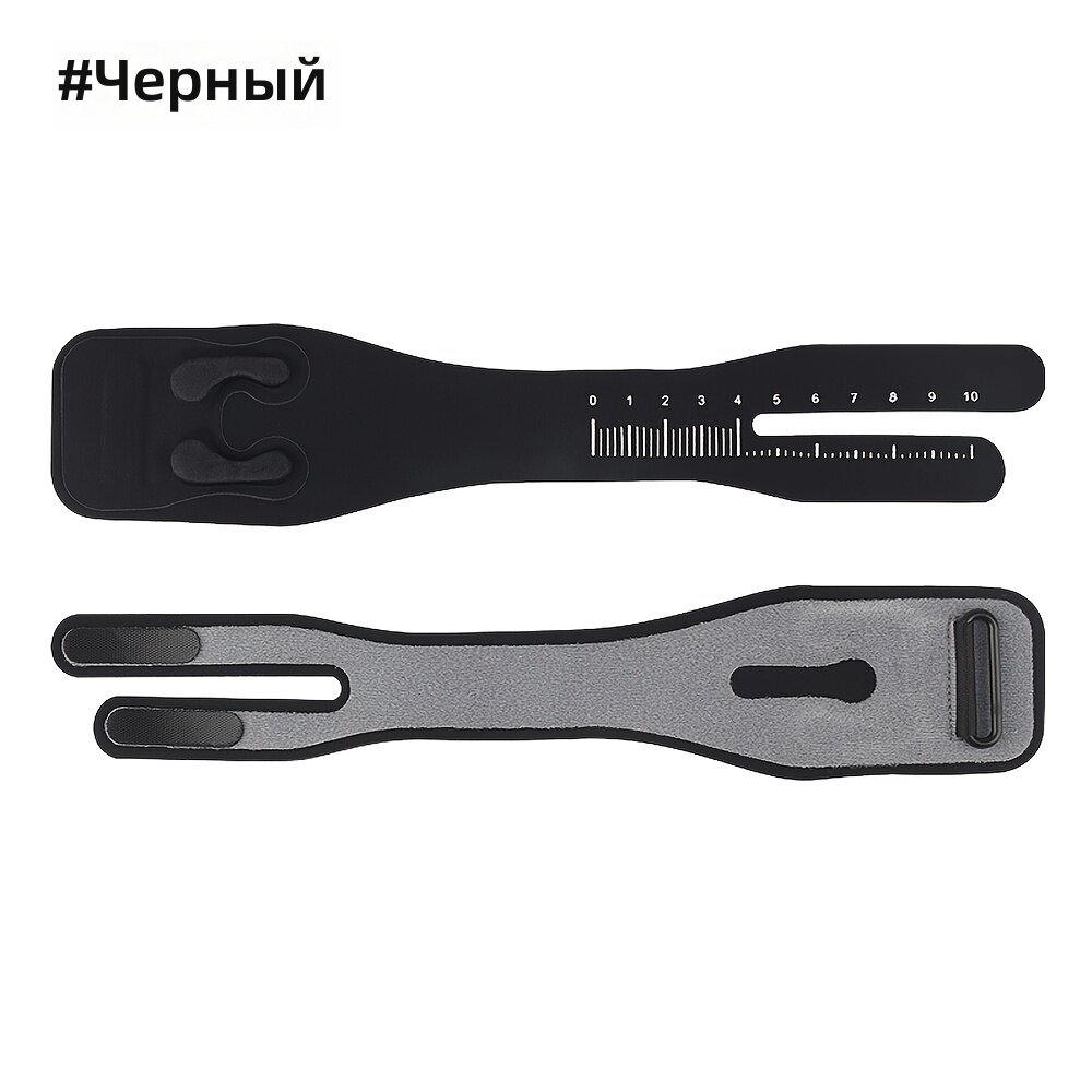 Напульсник на запястье регулируемый 1 шт. черный для фитнеса, тяжелой атлетики, футбола, баскетбола и волейбола