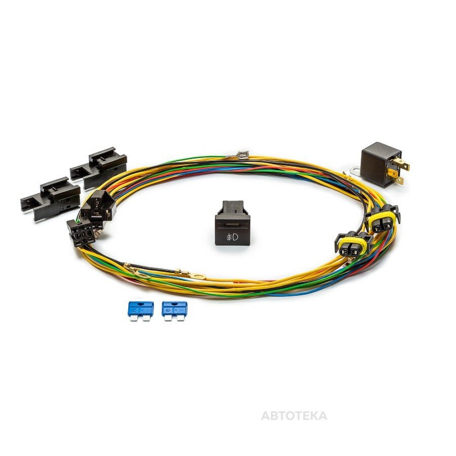 Комплект для подключения противотуманных фар для а/м Lada Granta Kalina 2 Priora Datsun Cargen AX781 CARGEN AX781