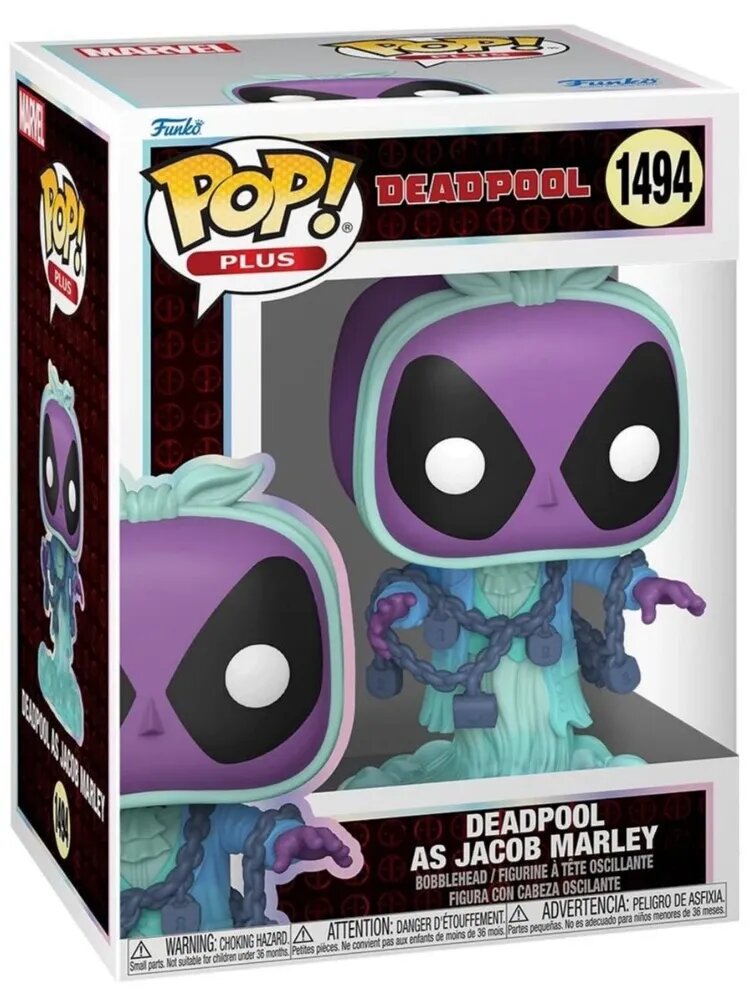Фигурка Funko Pop ! Marvel Deadpool as Jacob Marley (1494)83987