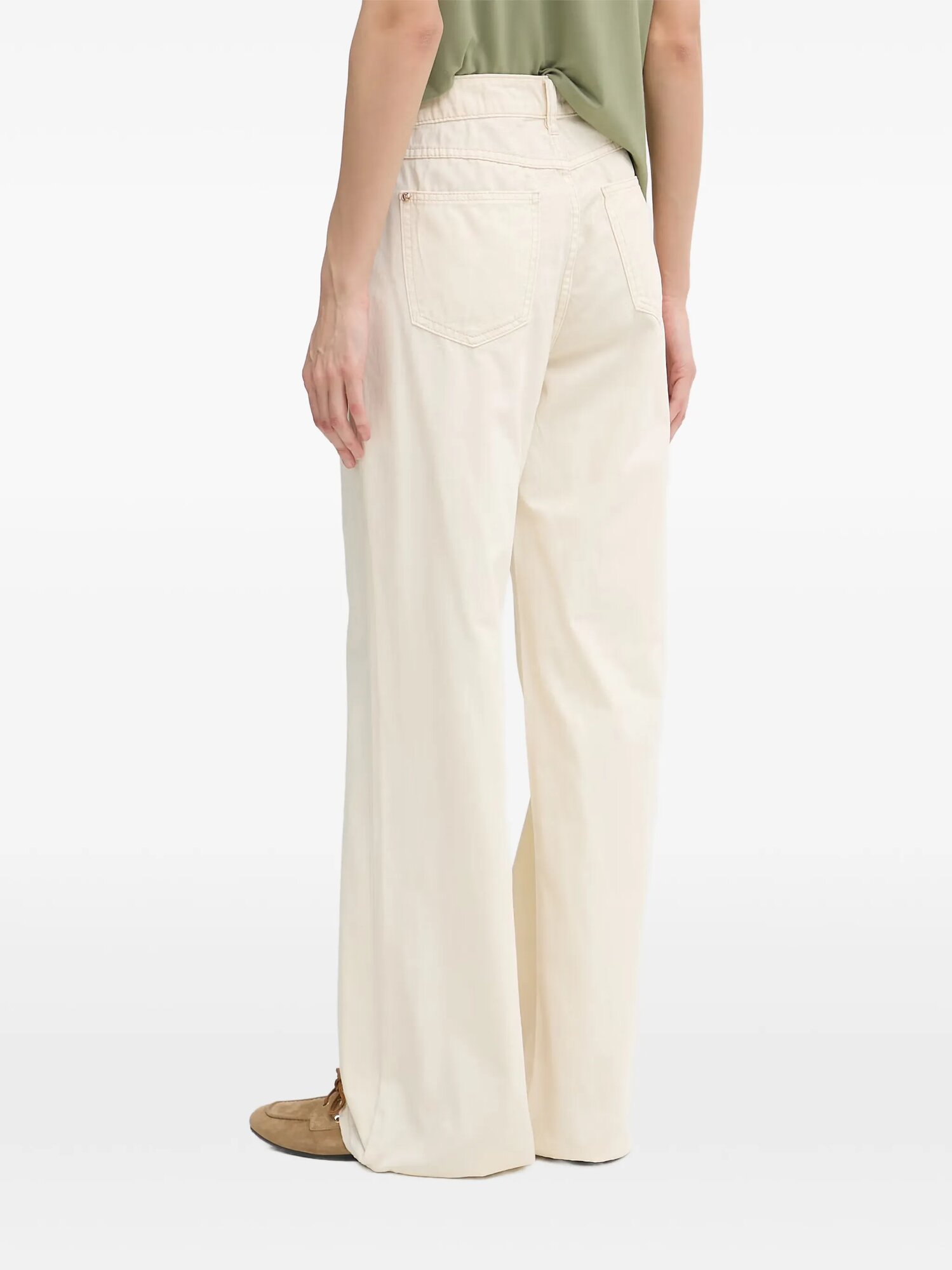 Джинсы GAUDI Button-fastening wide-leg jeans, размер 29, разноцветный — фото 1