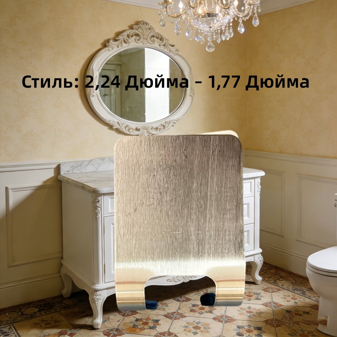 Безсверлительная водонепроницаемая подставка для бритв из нержавеющей стали, прочная, для ванной, душевых гостиниц, офиса, легкий монтаж, размер 2.24 x 1.77 дюйма
