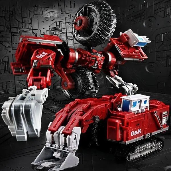 Игрушки-трансформеры / Transformers Devastator / Кооперативный трансформатор