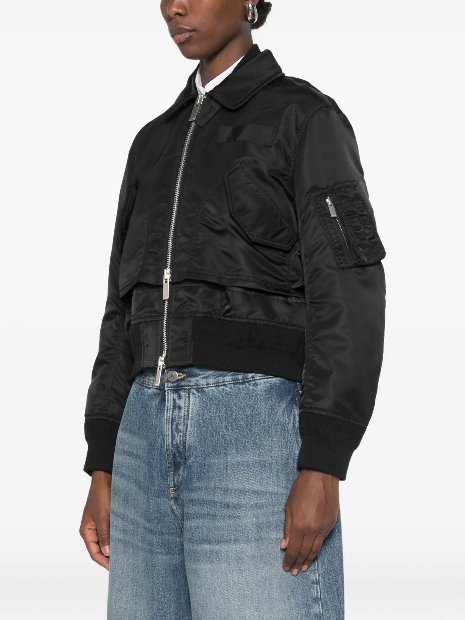Куртка Sacai Layered-design jacket, размер 44 — фото 1