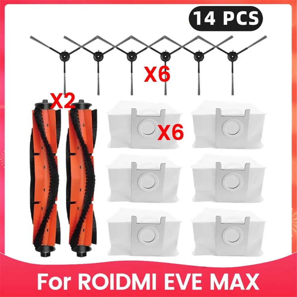 Для Roidmi EVE MAX Запасные Части Основная Боковая Щетка Пылесборник